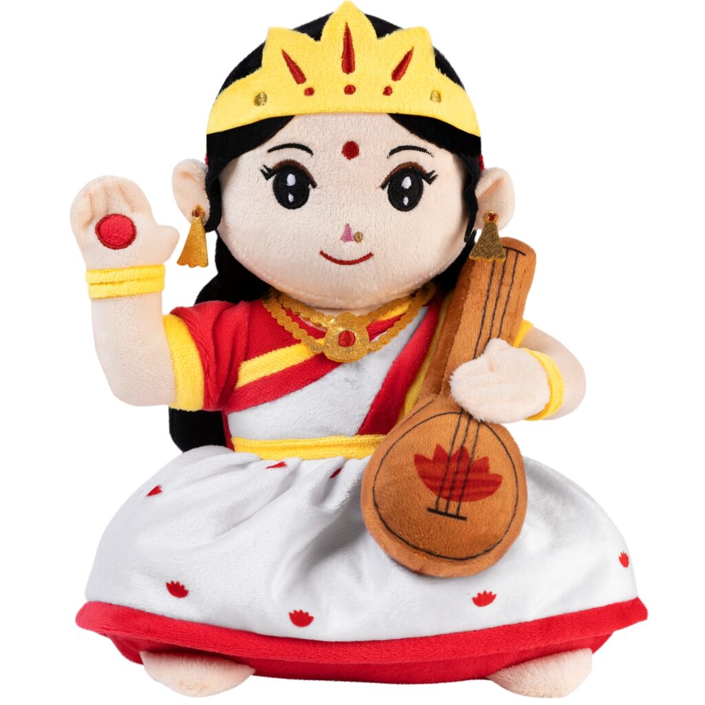Buy Mantra Chanting Devi Saraswati Toy | Singing Toys